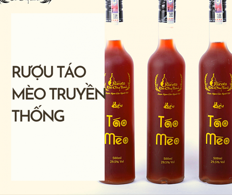 Rượu Táo Mèo Tây Bắc - Rượu Đào Công Thành